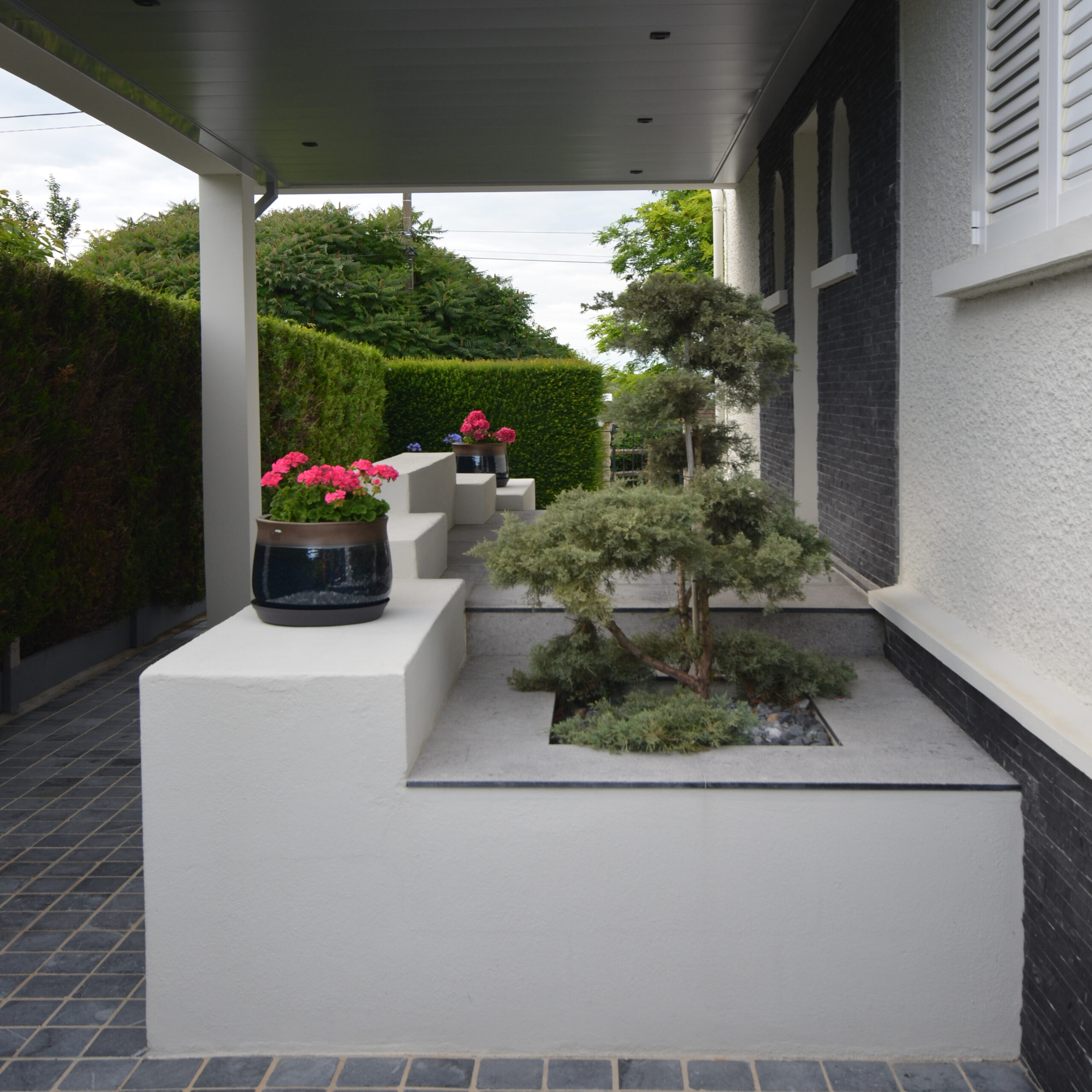 Le porche - ID Boiton